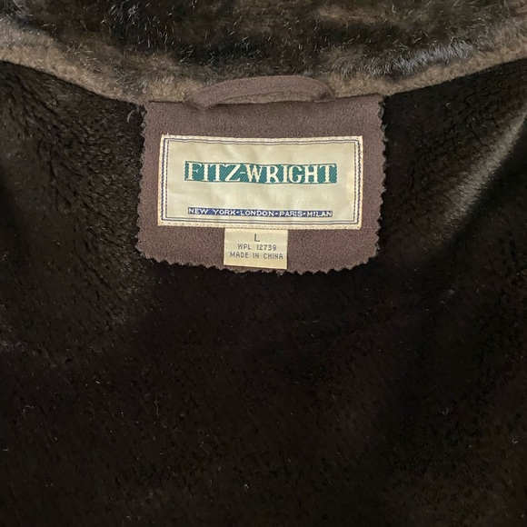 Fitz-Wright | Jackets & Coats | Fitzwright Faux Fur Jacket Sz L | Poshmark